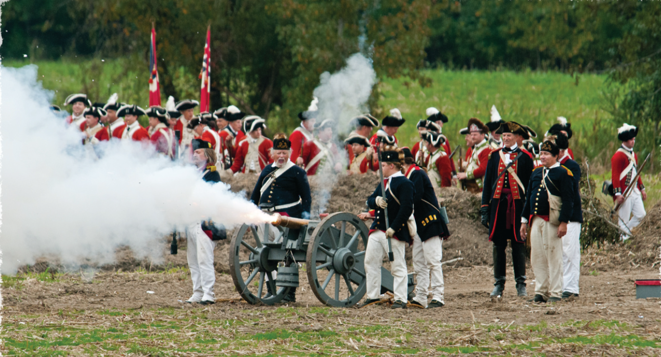 ken cannon firing british regular partisan redcoat – Revolutionary War ...